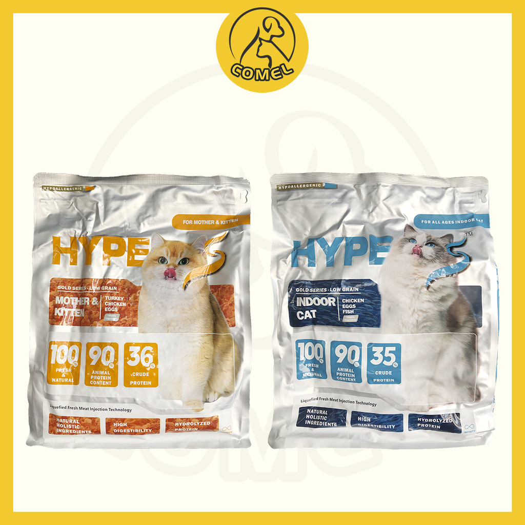 Hype S Low Grain Cat Dry Food/Makanan Kucing 1.6kg | Shopee Malaysia