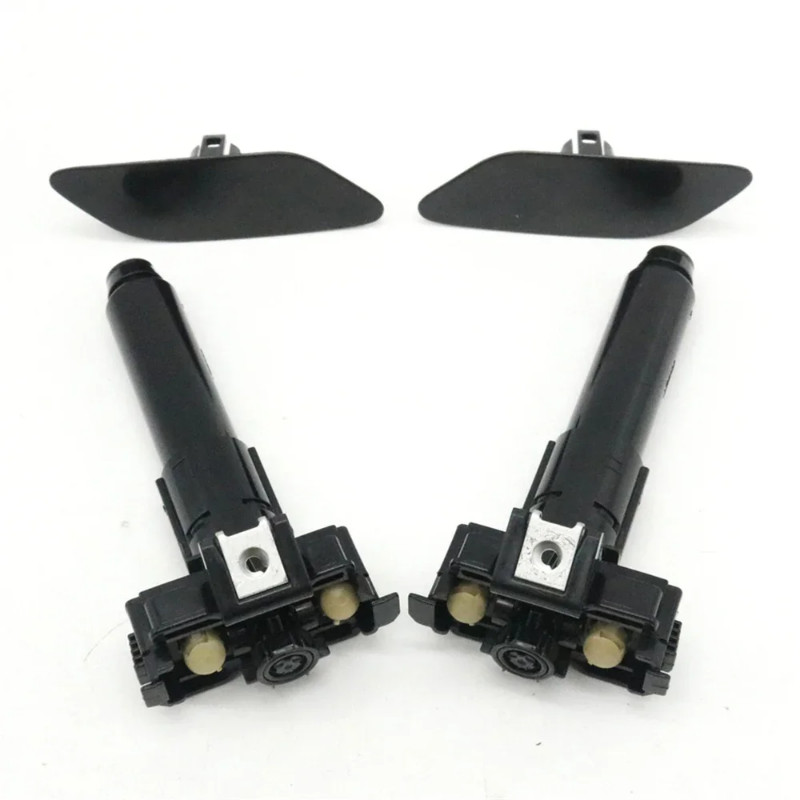 Front Bumper Headlight Lamp Washer Sprayer Jet Pump Nozzle Trim Cover ...