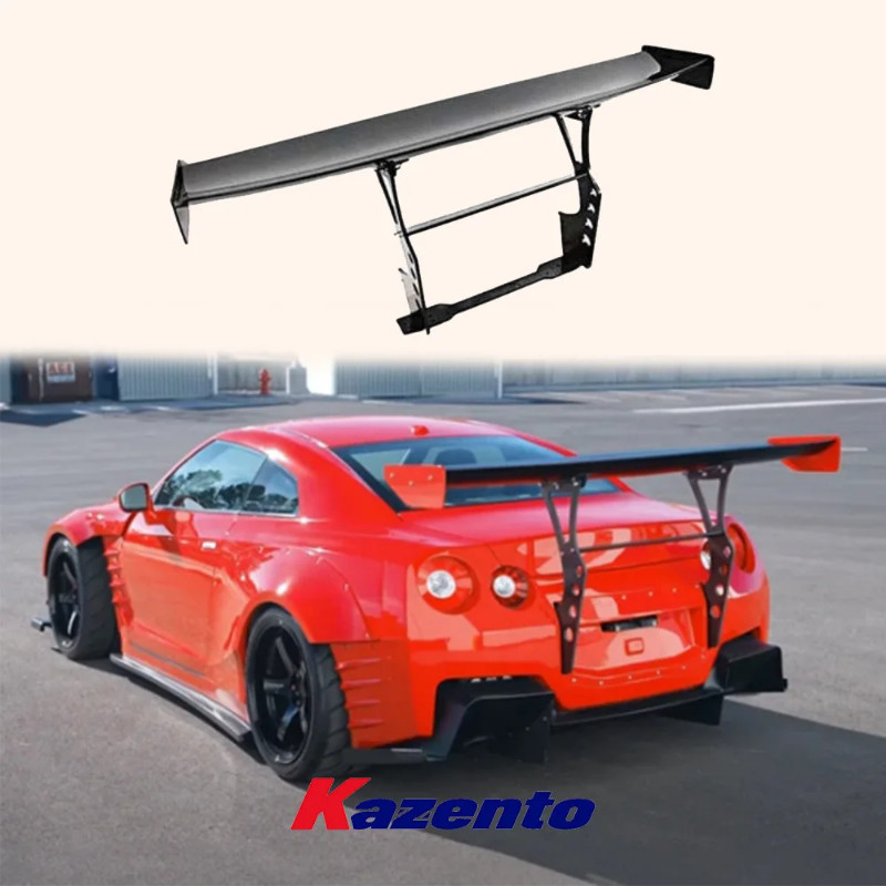 For Nissan R35 GTR BAN Style Carbon Fiber Rear Trunk Boot GT Wing ...