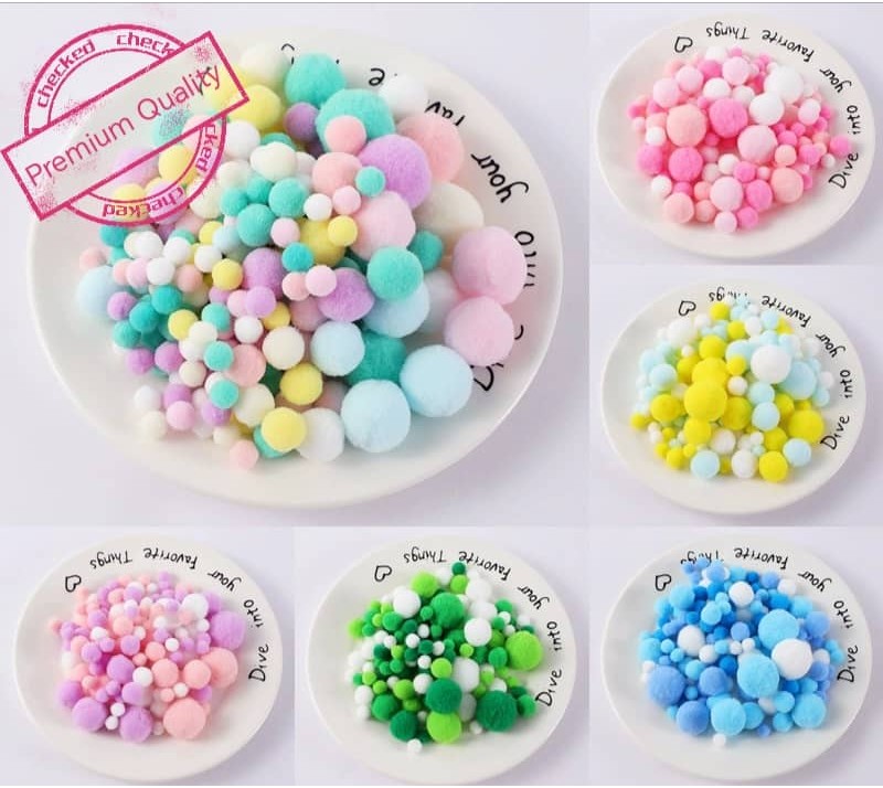 Series Pom Pom Ball Premium Quality Fluffy Diy Montessori Material ...