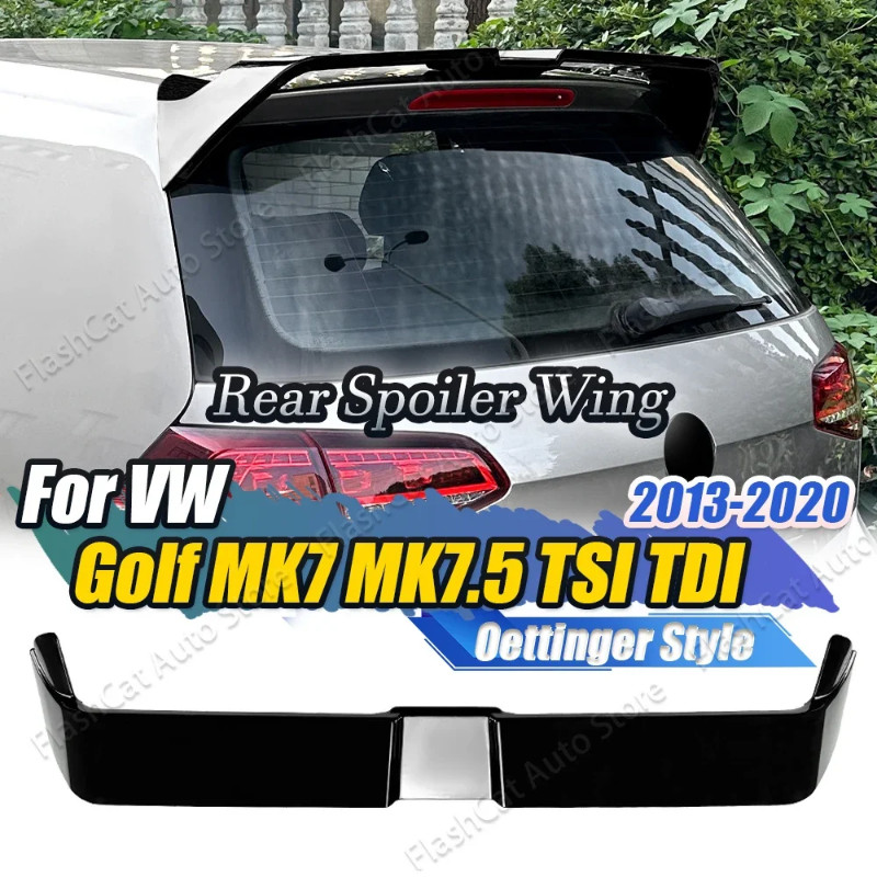 Roof Tail Wing Body Kit For Oettinger Style Car Rear Trunk Spoiler For ...