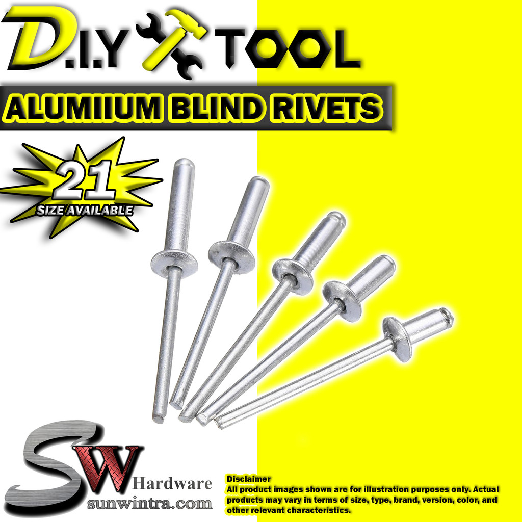 SW Hardware High Quality Aluminium Blind Rivet Mata Rivet [LOOSE PACK ...
