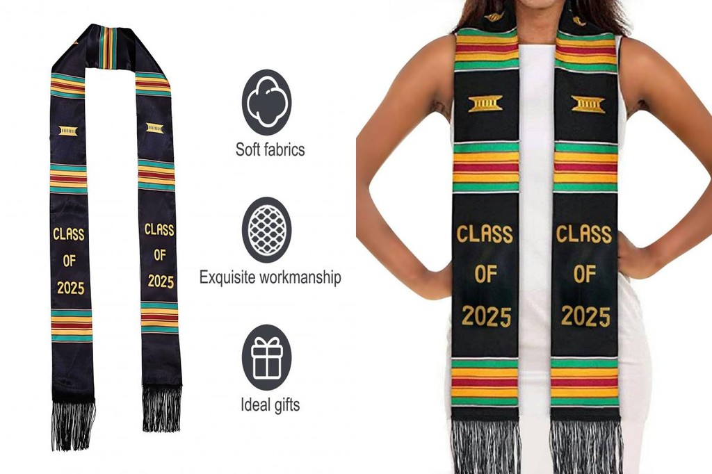 XPS Personalized Graduation Ribbon High-quality Satin Graduation Stole ...