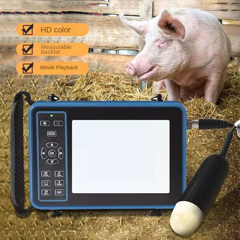 Veterinary Ultrasound Scanner Portable Pregnancy Test Pig Sheep Dog Cat ...