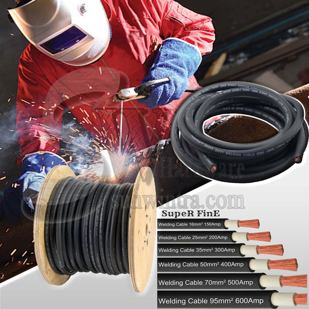 Welding Cable, 100% Pure Copper ,Airgas/Chiyoda ,Double Layer Rubber ...