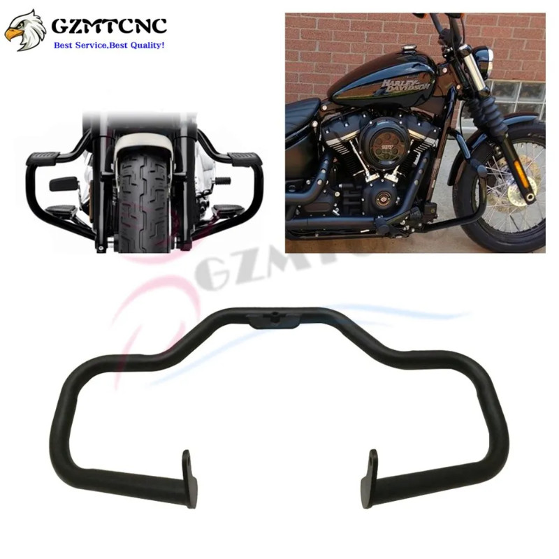 Engine Guard Highway Crash Bar Buffer Bumper Frame Protect for Harley ...