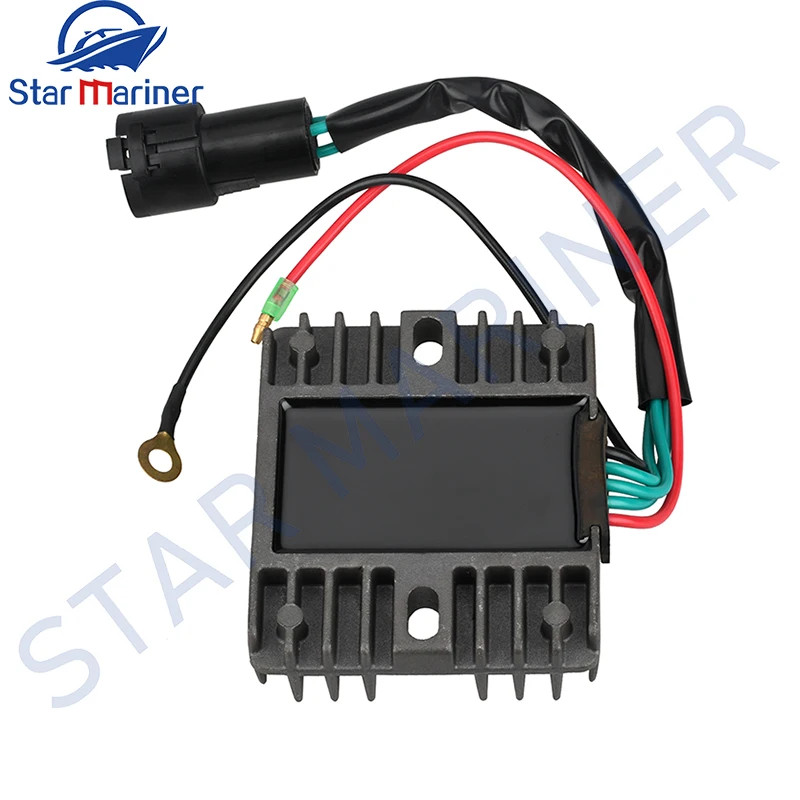 Rectifier & Regulator Assy 67F-81960 For Yamaha Outboard F75 F80 F90 F95 F100 4 Stroke 67F-81960 ...