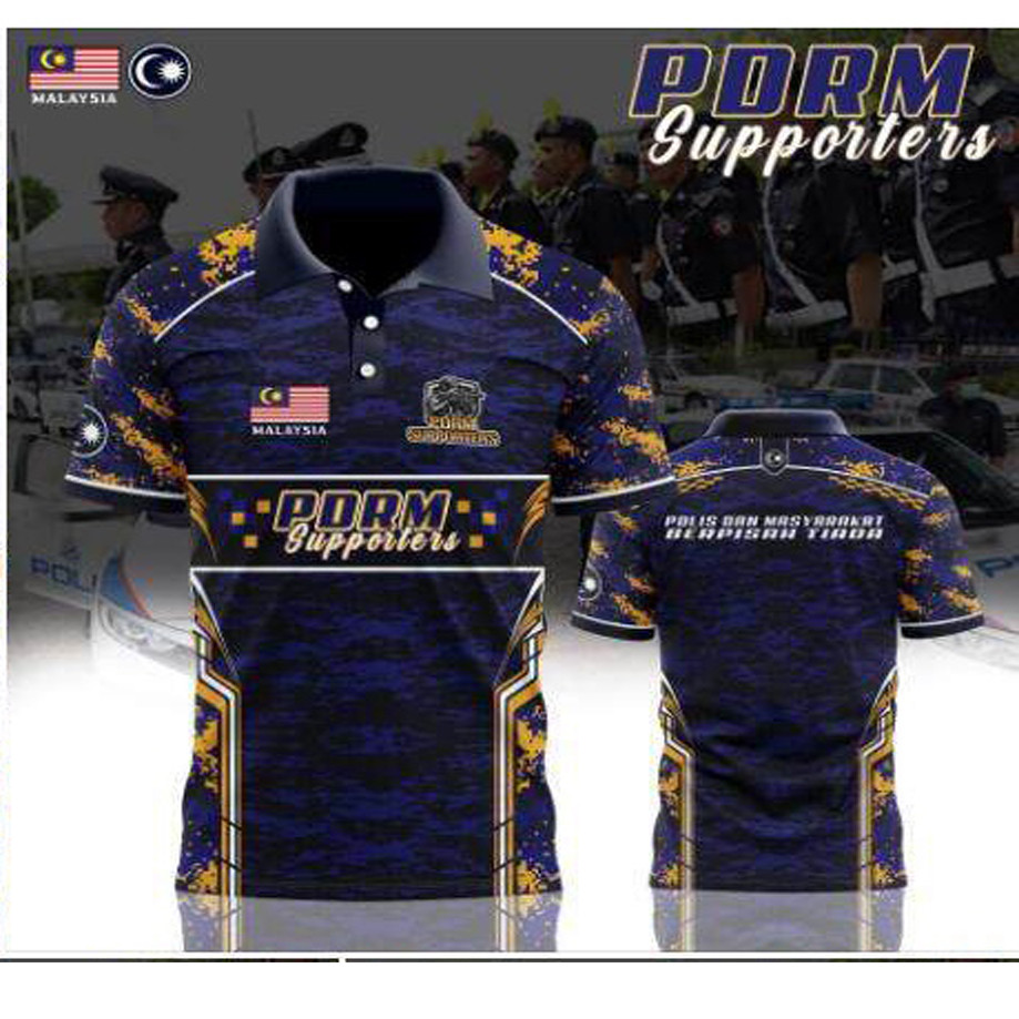 PDRM SUPPORT 2025 popular STYLE TSHIRT,CUSTOM | Shopee Malaysia