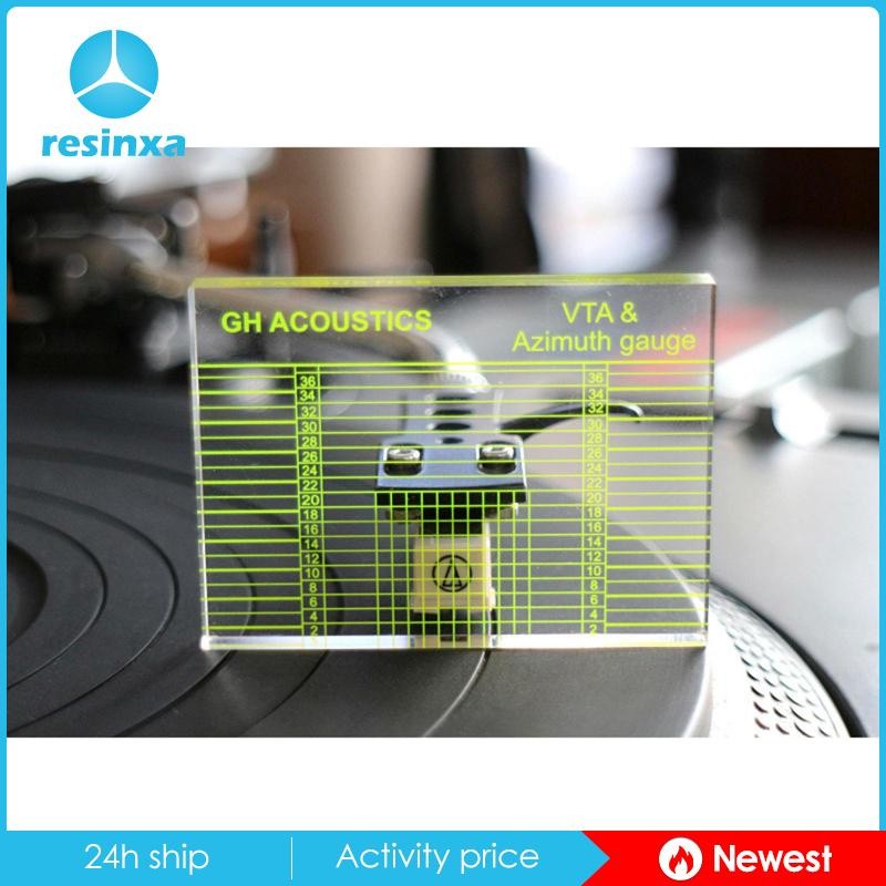 in stock [resinxaMY] Azimuth VTA Ruler, LP Clear Acrylic, Vinyl Record ...