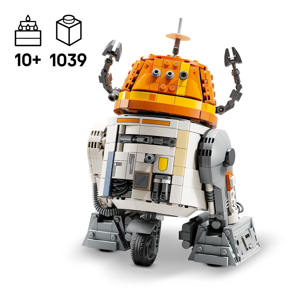 LEGO 75416 Star Wars Chopper (C1-10P) Astromech Droid Building Toy Set ...
