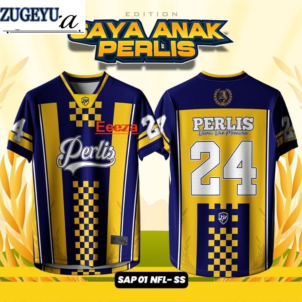 [Free Custom] SAYA ANAK PERLIS 2025 Jersey Baju Tshirt Thailand Viral ...