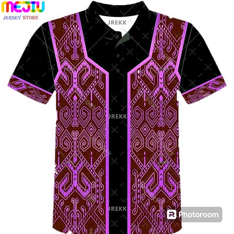 *Ready Stock* BAJU GAWAI BERKOLAR / T-SHIRT GAWAI / BAJU GAWAI 2025 ...
