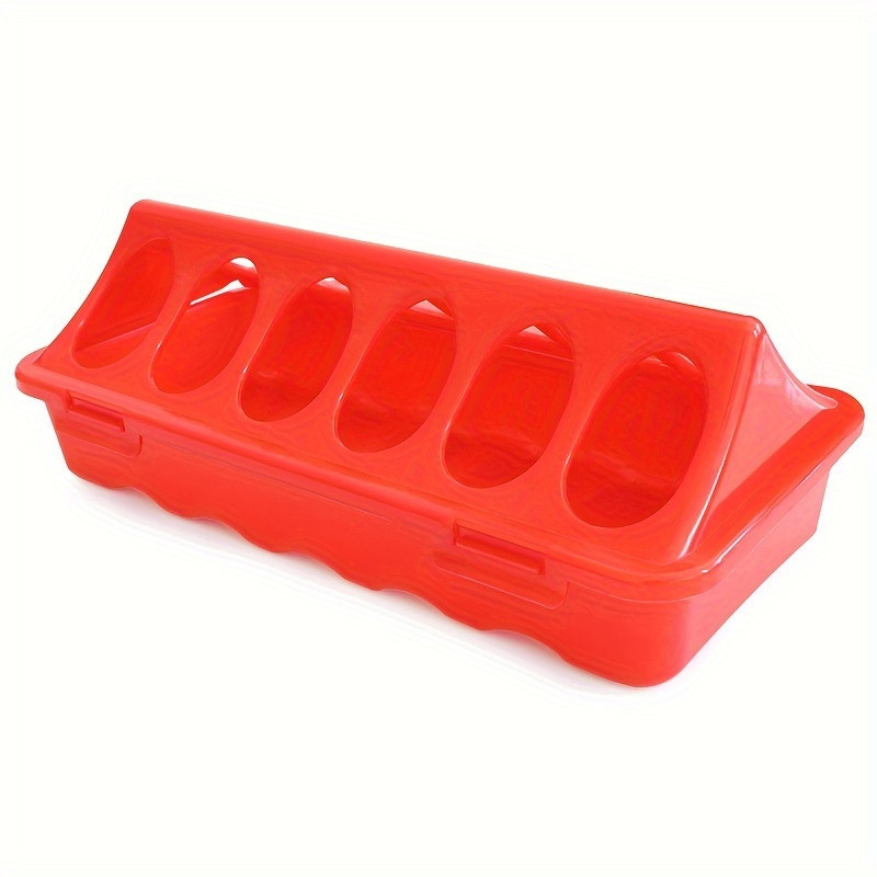1pc Rutin Chicken Feeder, Anti-Spray Trough, Foodstuff Box, Pigeon ...