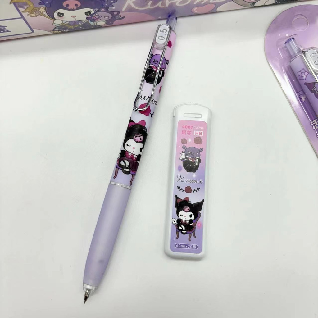 [READY STOCK] Kuromi 0.5mm Automatic Pencil with Refill Mechanical ...
