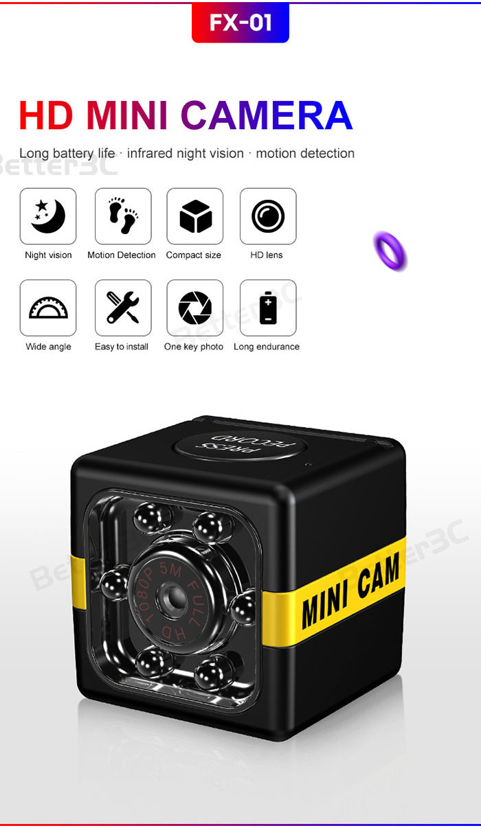 1080P Full HD Mini Camera Mobile detection outdoor motion DVR Video ...