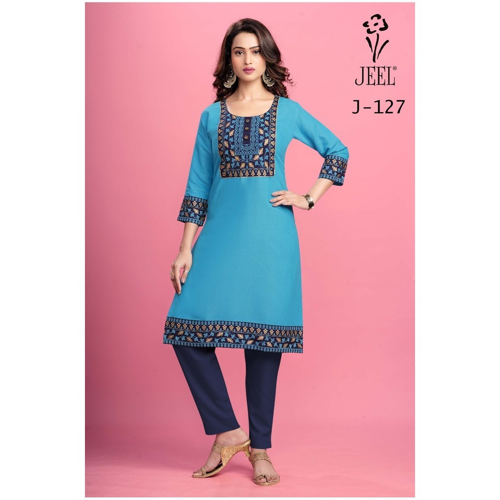 JEEL Kurtis for Casual and Office Wear Tops Only J Series | Shopee Malaysia
