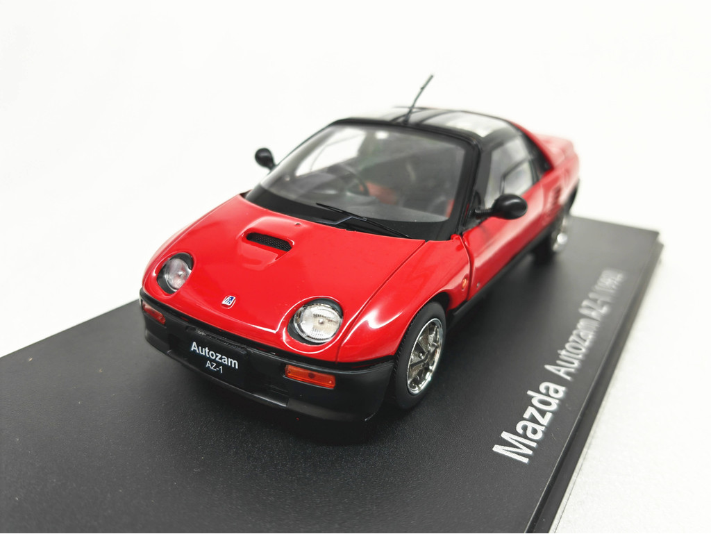 Domestic Famous Car 1/24 Mazda Autozam AZ-1 1992 Alloy Car Model Two ...
