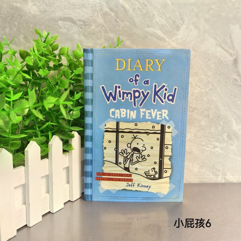 Little Boy Diary 6 Diary of a Wimpy Kid English Version Diary of a Wimpy Kid#6 Cabin Fever ...