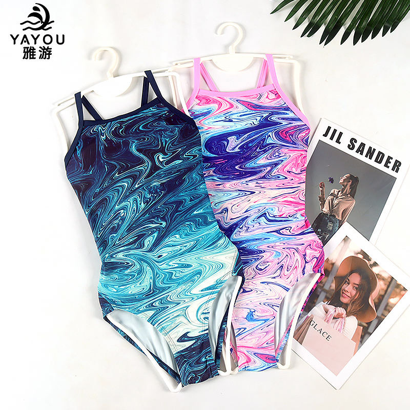 New Racing Swimwear Women's One-piece Swimsuit Training Competitive ...