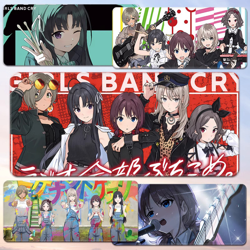 Crying Girl Band Mouse Pad GIRLS BAND CRY Extra Large Computer Keyboard ...