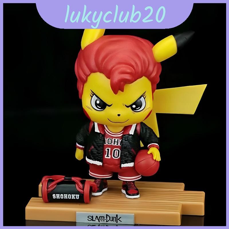 As Dressed Pikachu Slam Dunk Star Sakuragi Action Model Toy Figure ...