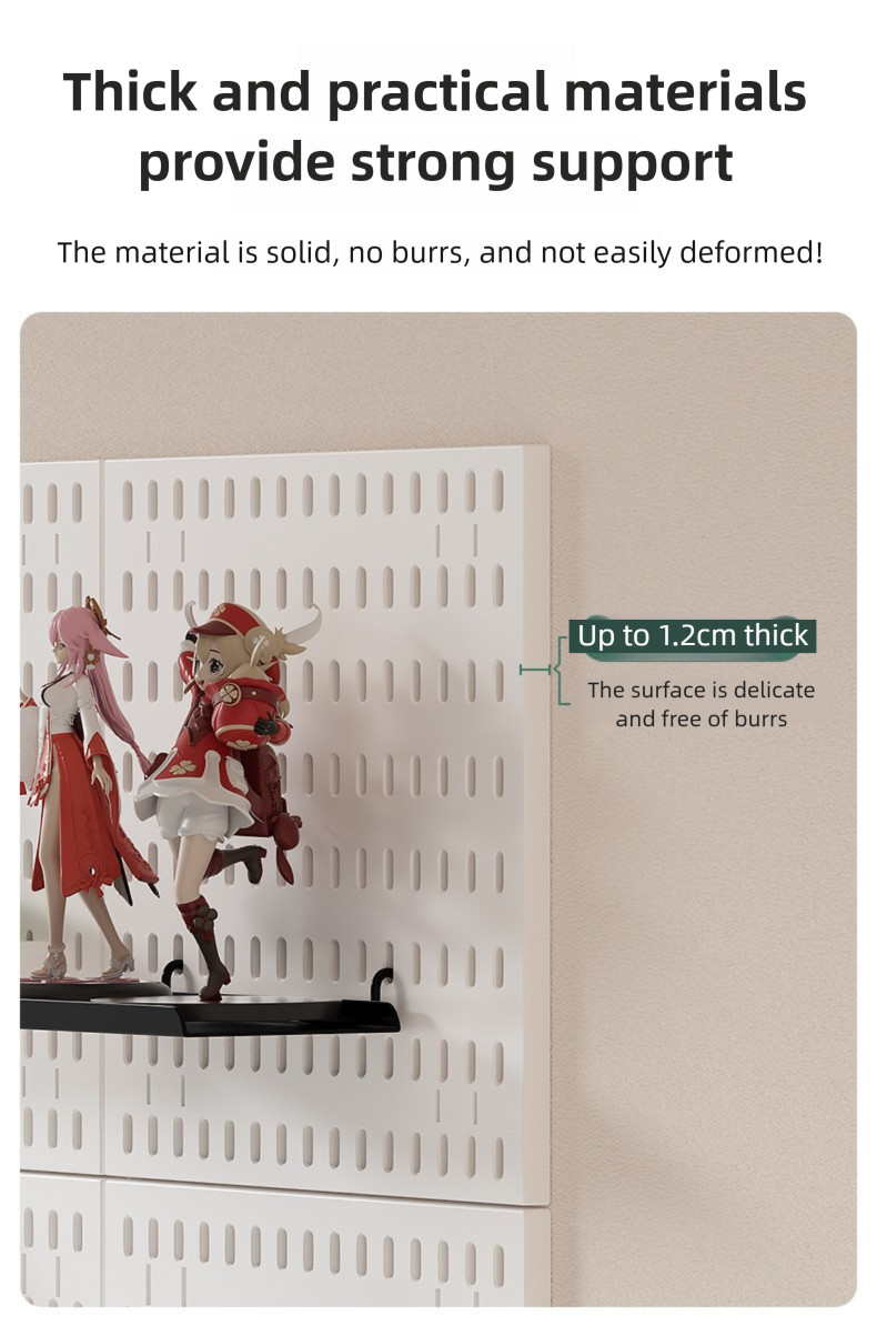Hole Board Whole Board DIY Storage Rack Entrance Kitchen Study Display ...