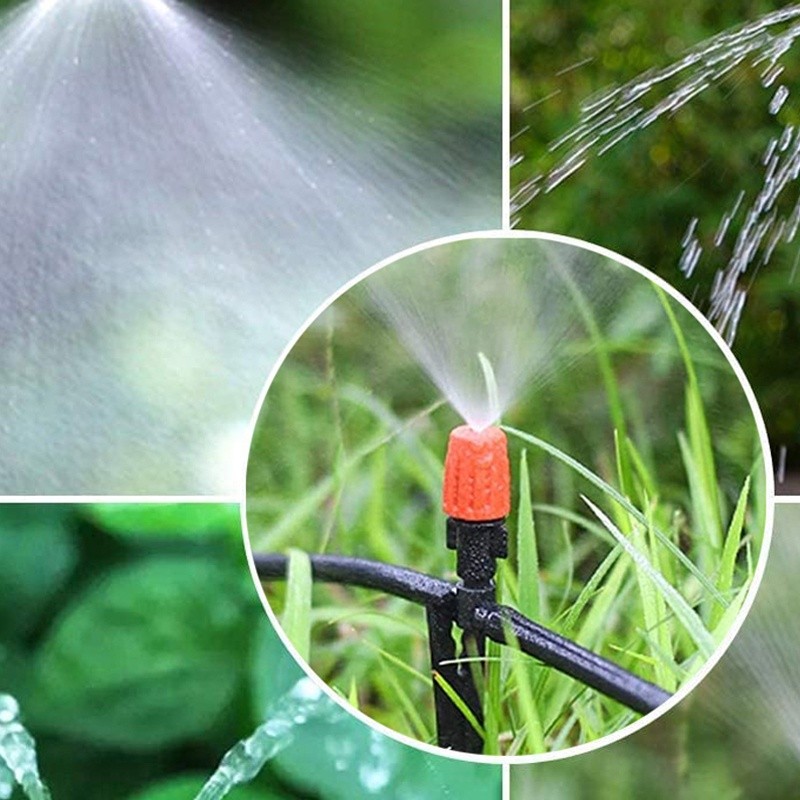 Nozzle Misting Dripper Sprayer Micro Auto Drip Irrigation System ...