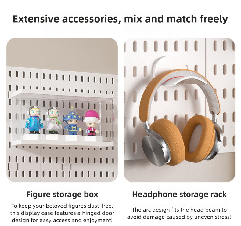 Hole Board Whole Board DIY Storage Rack Entrance Kitchen Study Display ...