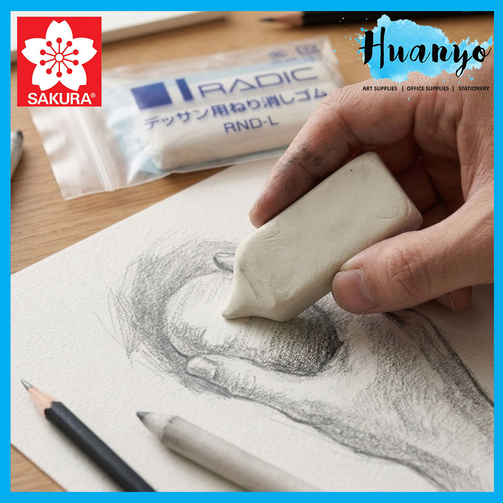 Sakura Radic/Nouvel Kneadable Art Eraser Professional Charcoal, Pastel ...