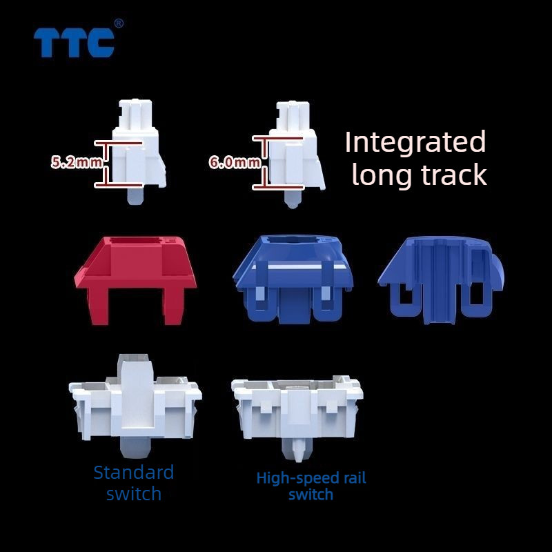 TTC Neptune/Venus Switch 10PCS 5-Pin Linear MX Switch with Light Guide ...