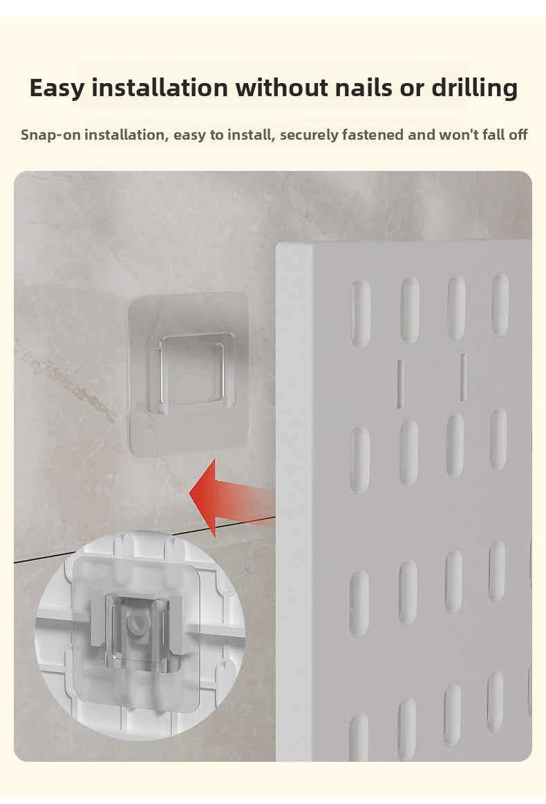 Hole Board Whole Board DIY Storage Rack Entrance Kitchen Study Display ...