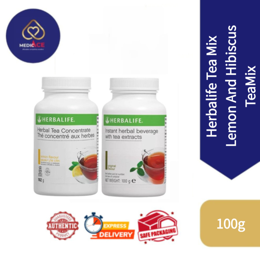 Herbalife Tea Mix Lemon And Hibiscus TeaMix-102g | Shopee Malaysia