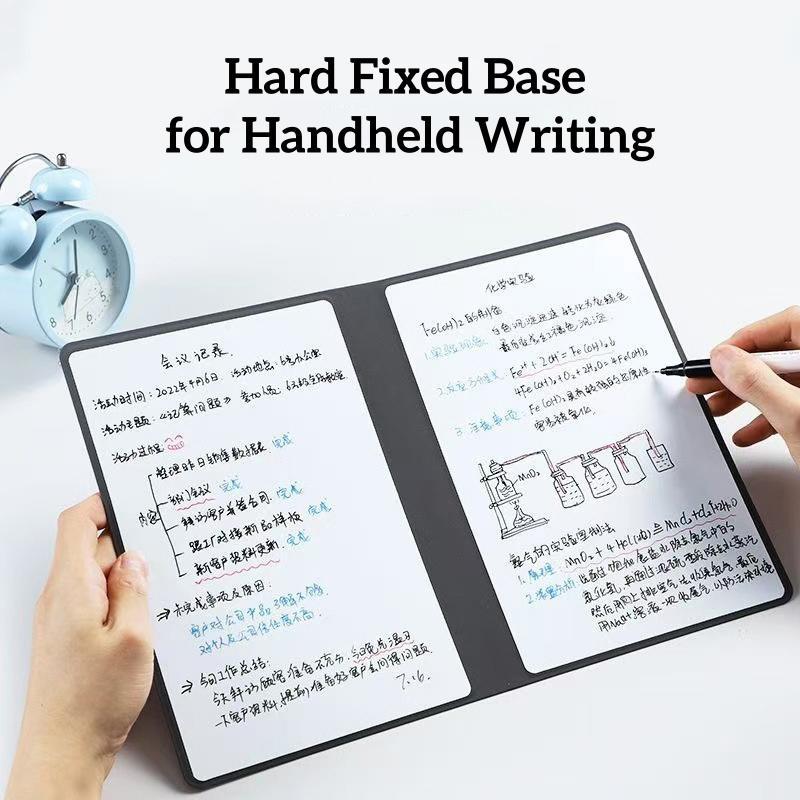A5 Portable Erasable Whiteboard Notebook dengan Asas Keras untuk ...