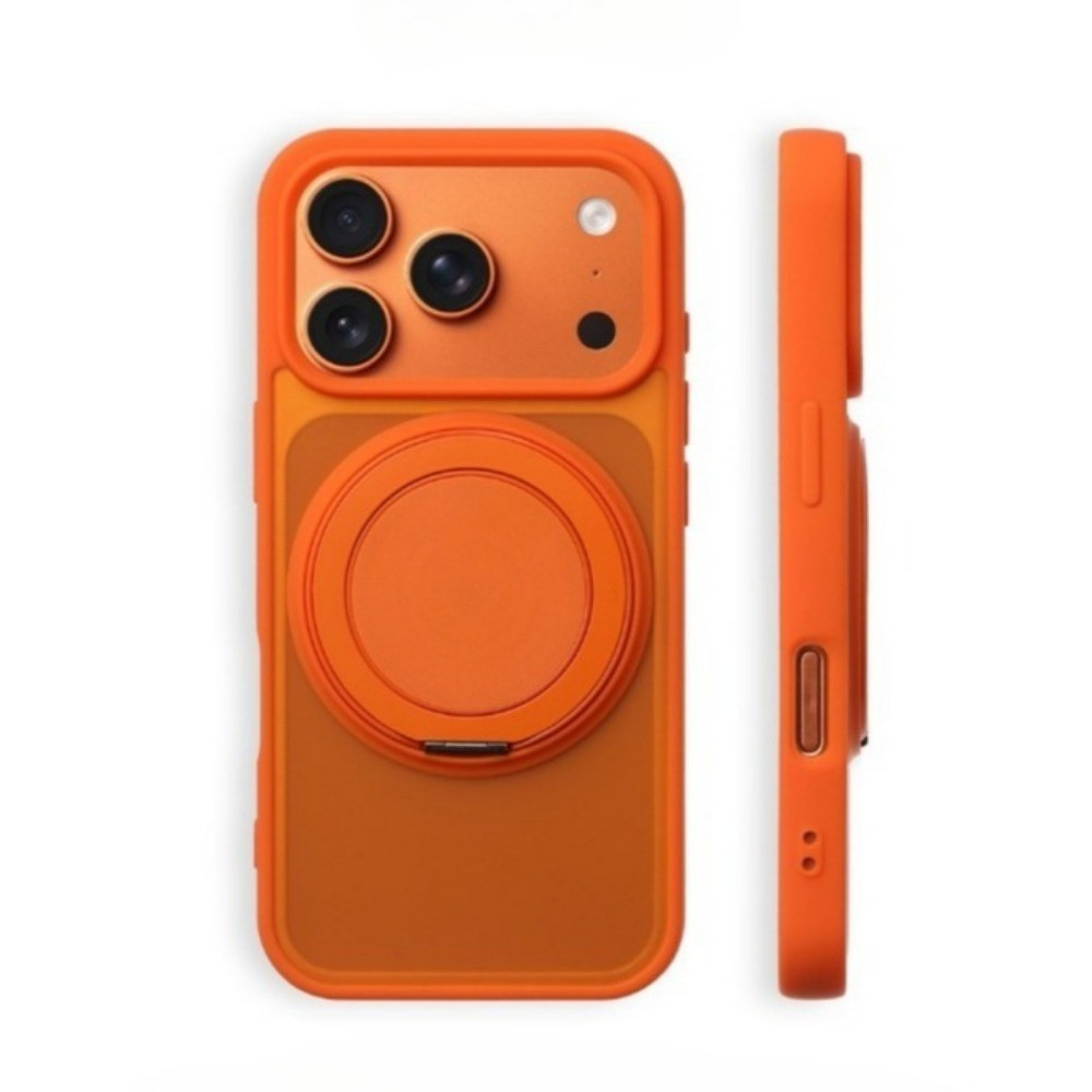 Luxury Skin Feel 360° Rotatabl Metal Stand Phone Case For iPhone 17 Air ...