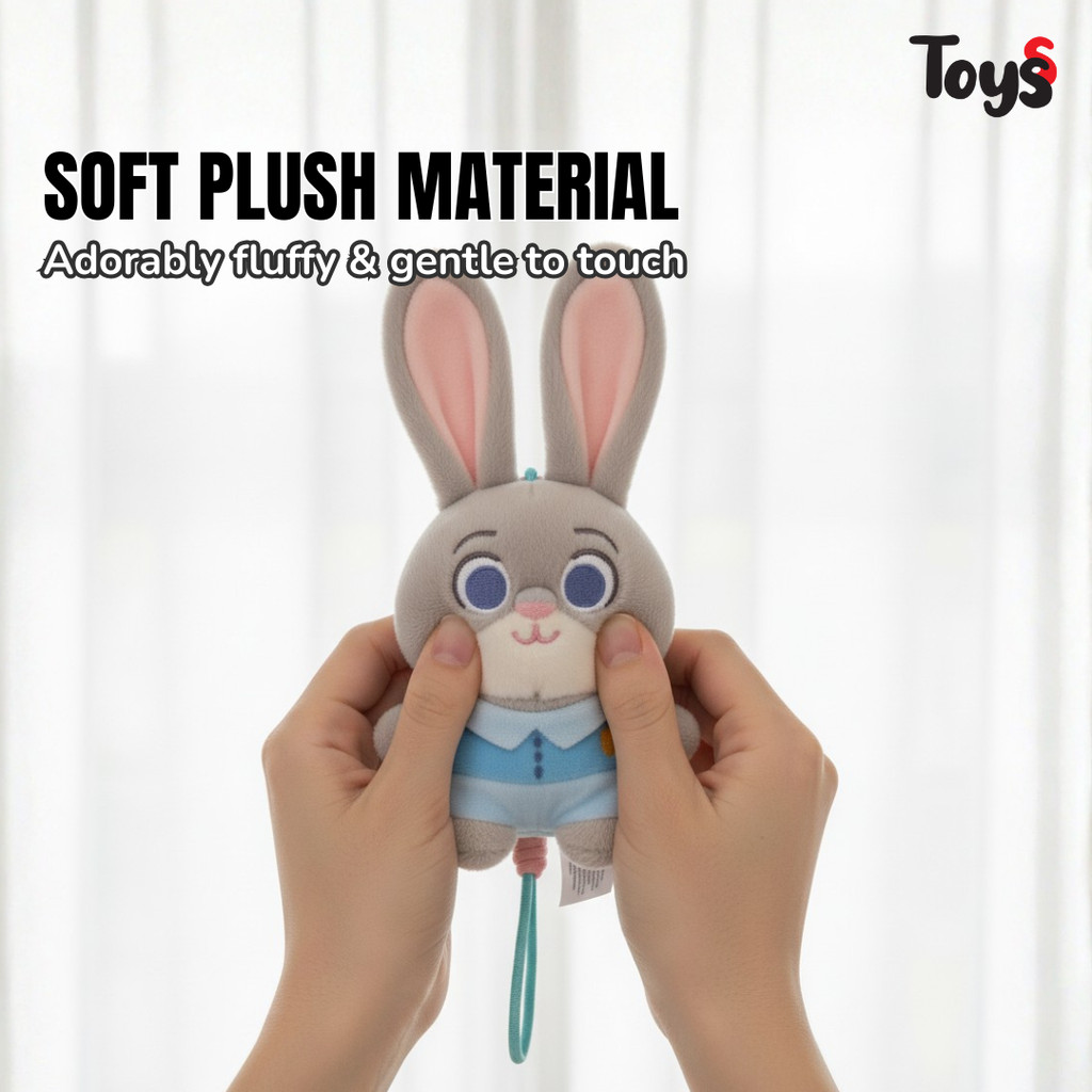 Moo Baby Zootopia Keychain Plush Nick Zootopia Figure Zootopia 2 ...