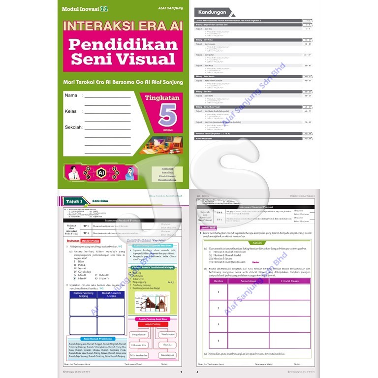 MODUL INOVASI 11 INTERAKSI ERA AI PENDIDIKAN SENI VISUAL TINGKATAN 1 2 ...