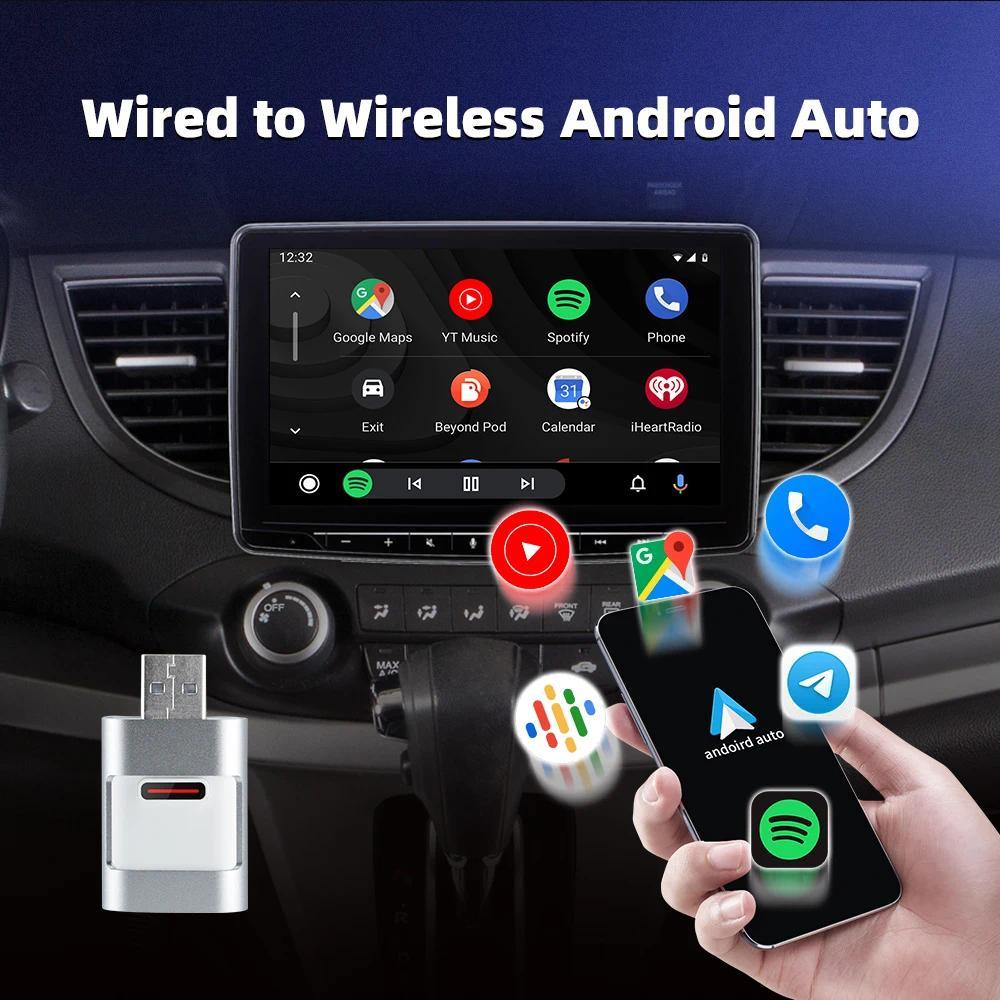 2025 2-in-1 Wireless CarPlay Adapter | Dual Port USB/Type-C | Faster ...