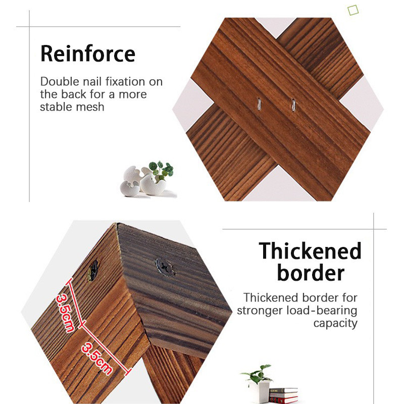 Anti-Corrosion Wooden Hollow Screen Garden Fence Partition Climbing ...
