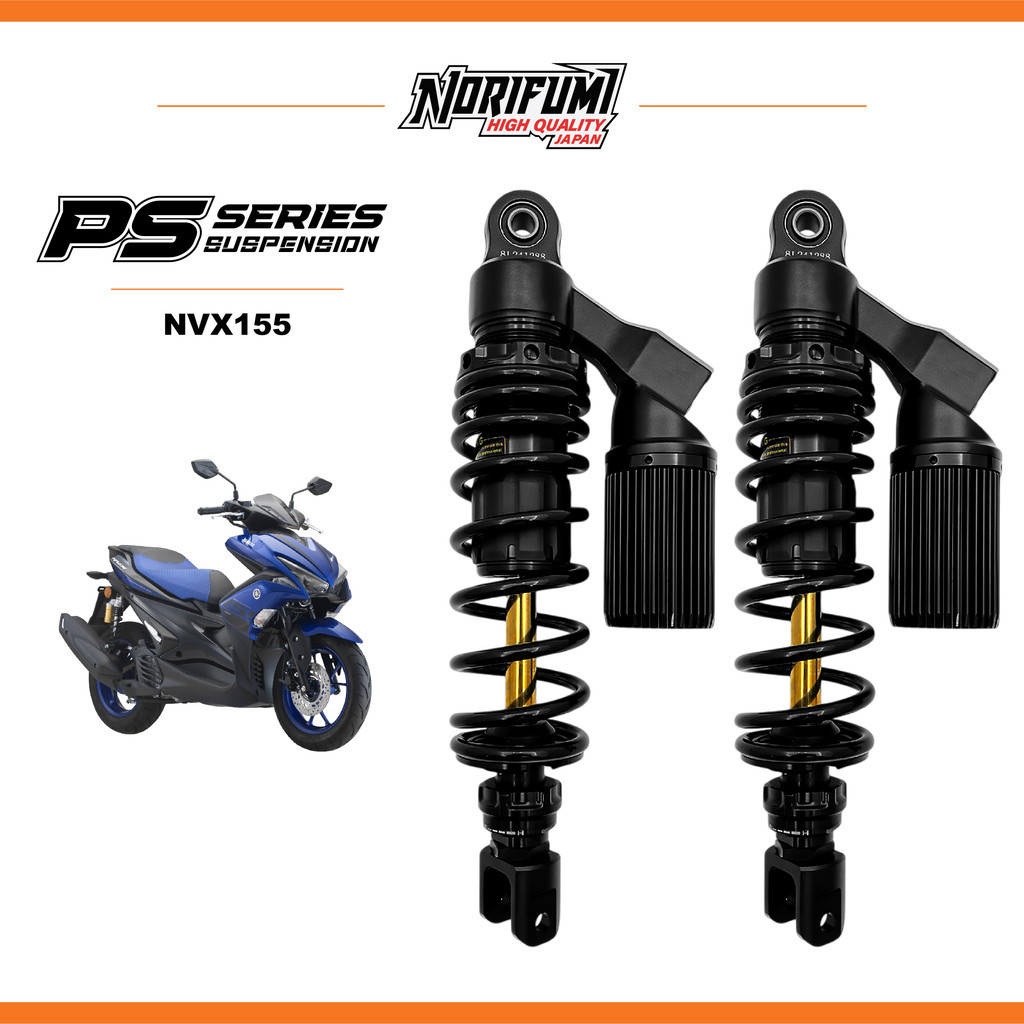 NORIFUMI NVX155 V1-V3 / NMAX V2 V3 305MM 285MM ADJUSTABLE ABSORBER ...