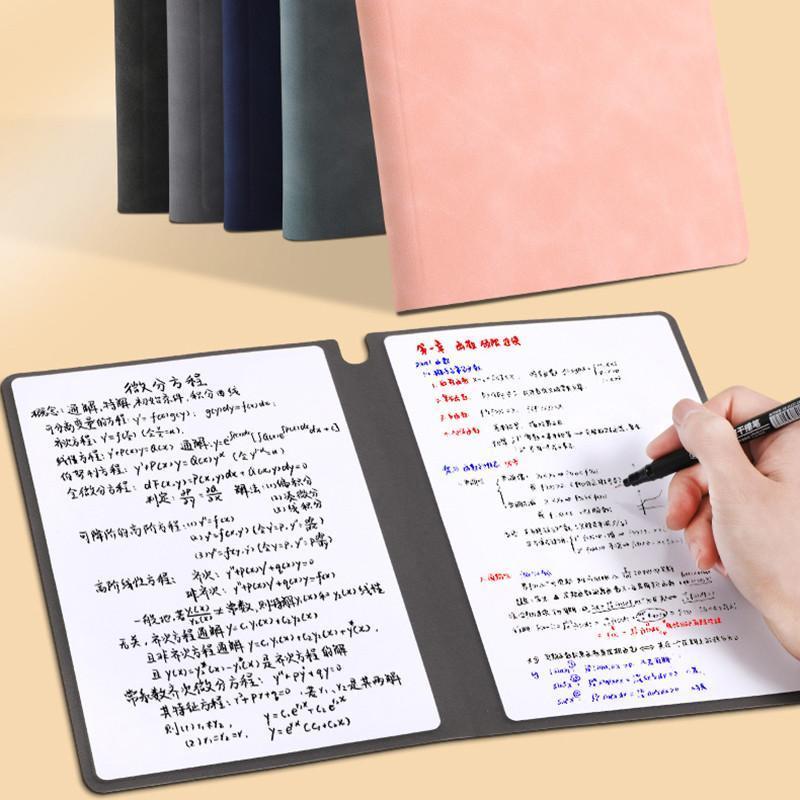 A5 Portable Erasable Whiteboard Notebook dengan Asas Keras untuk ...