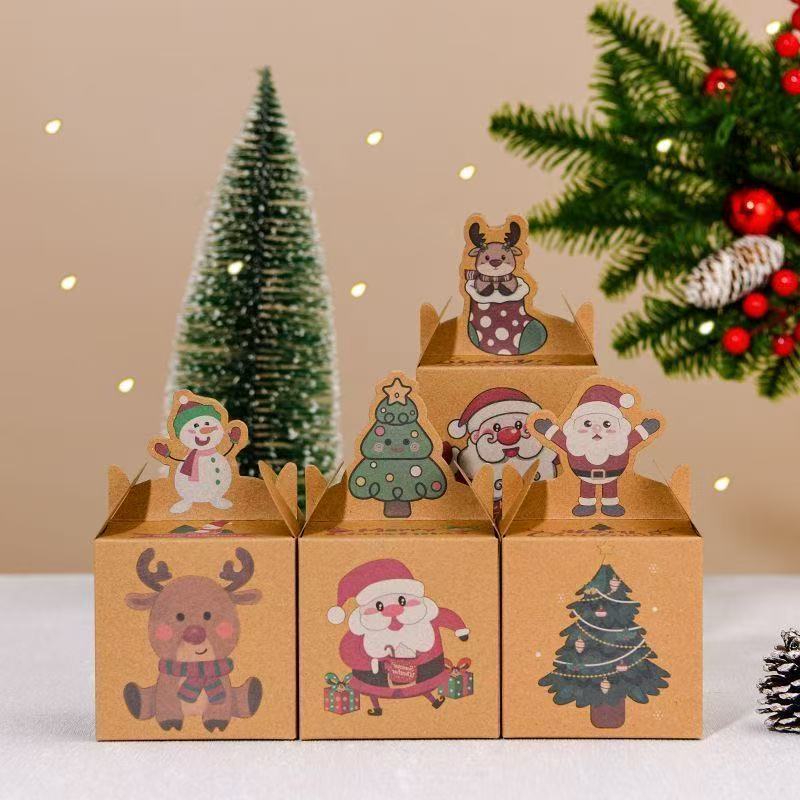 New Style Christmas Apple Box/Christmas Eve Packaging Box/Candy Gift ...