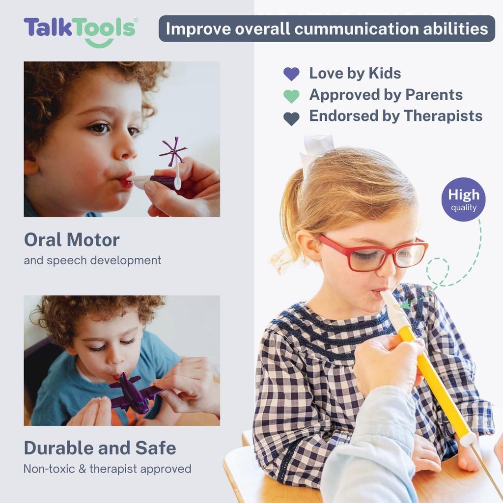 TalkTools Horn Kit | Oral Motor Placement Therapy | Improve Speech ...