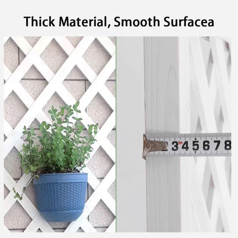 Anti-Corrosion Wooden Hollow Screen Garden Fence Partition Climbing ...