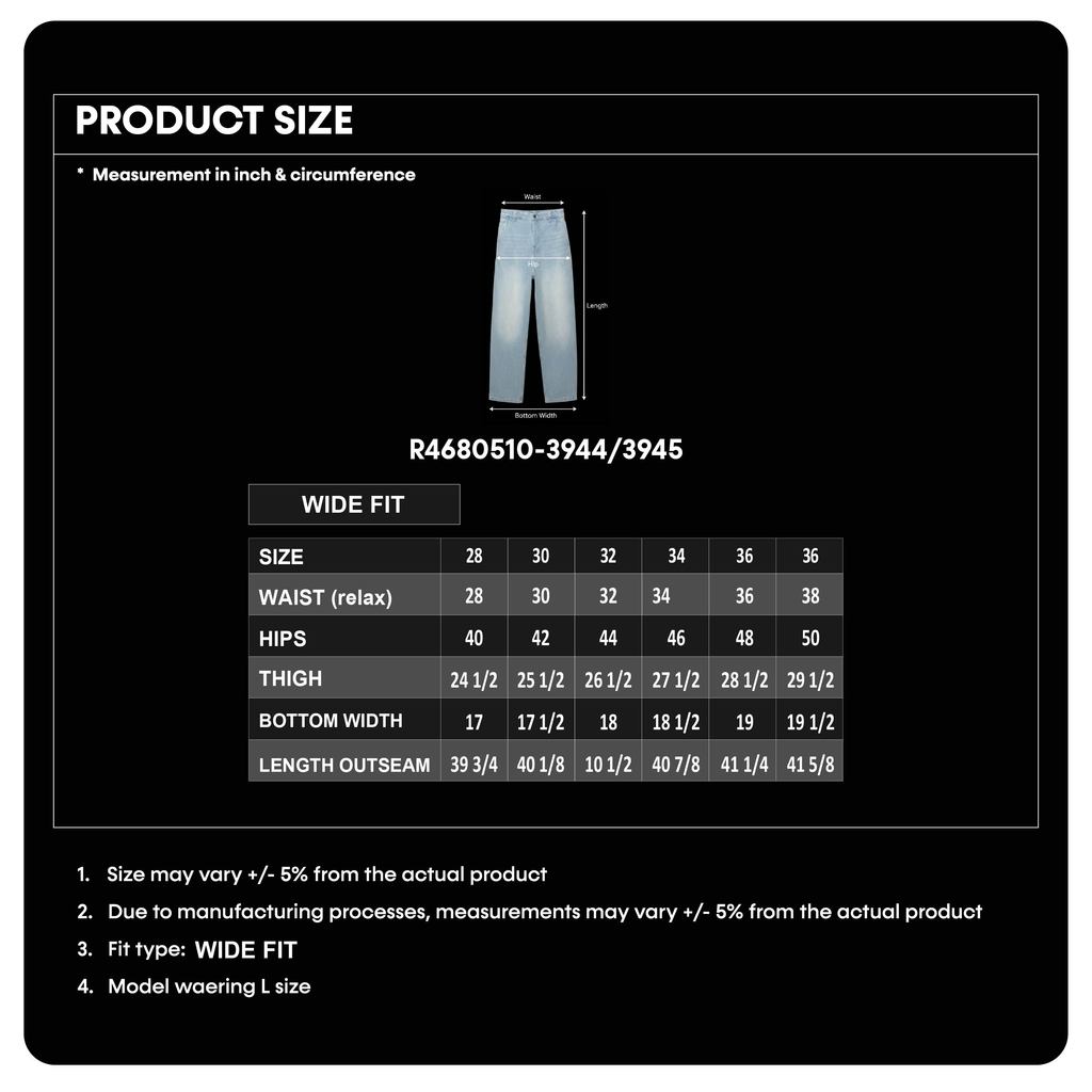 RAV Design Wide Fit Jeans | Shopee Malaysia