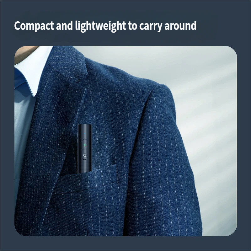 Green Laser Pen Type-C Charging 1500mAh Metal Body Smart Sleep Business ...