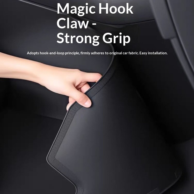 For Tesla Model Y Juniper 2025 Center Console Side TPE Kick Protection ...
