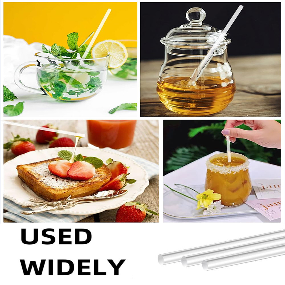 Clear Acrylic Sticks for DIY Crafts - Available in 1/3/5 Packs, 2mm to ...