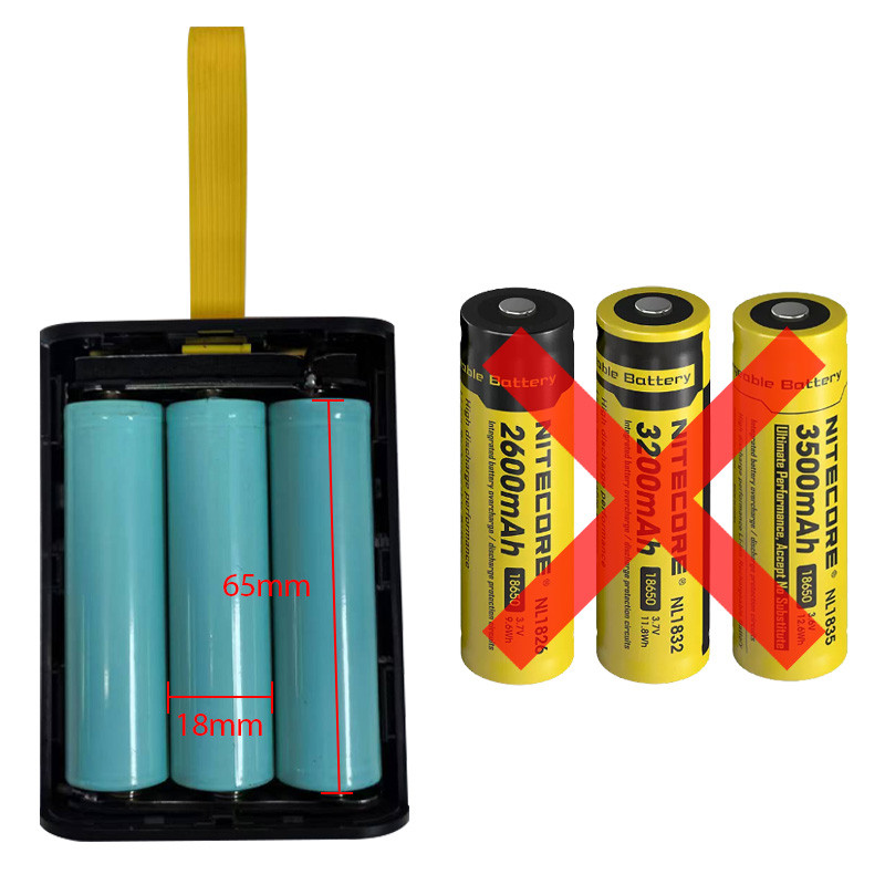 DIY Power Bank Box 3*18650 Battery Charger Case Fast Charge 5V 2A ...