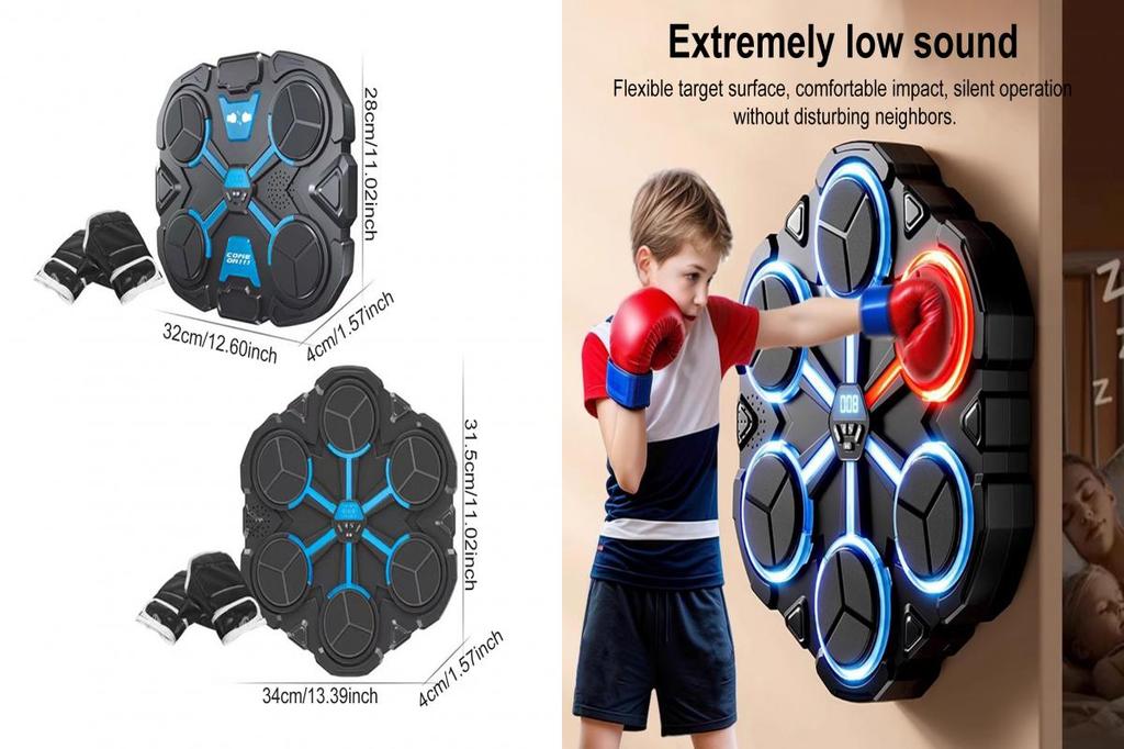 [Re] Electronic Boxing Trainer Musical Boxing Machine Wall-mounted ...