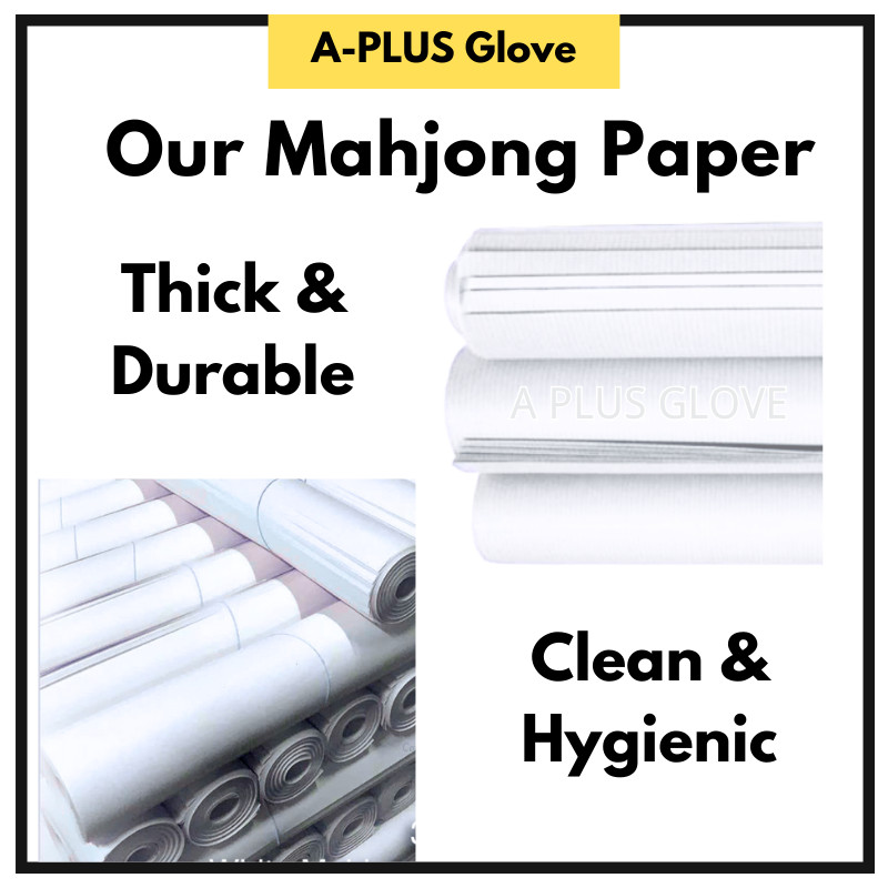 31"x 31" Mahjong Paper White 50 Sheets Kertas Mahjong Putih 50Gsm ...